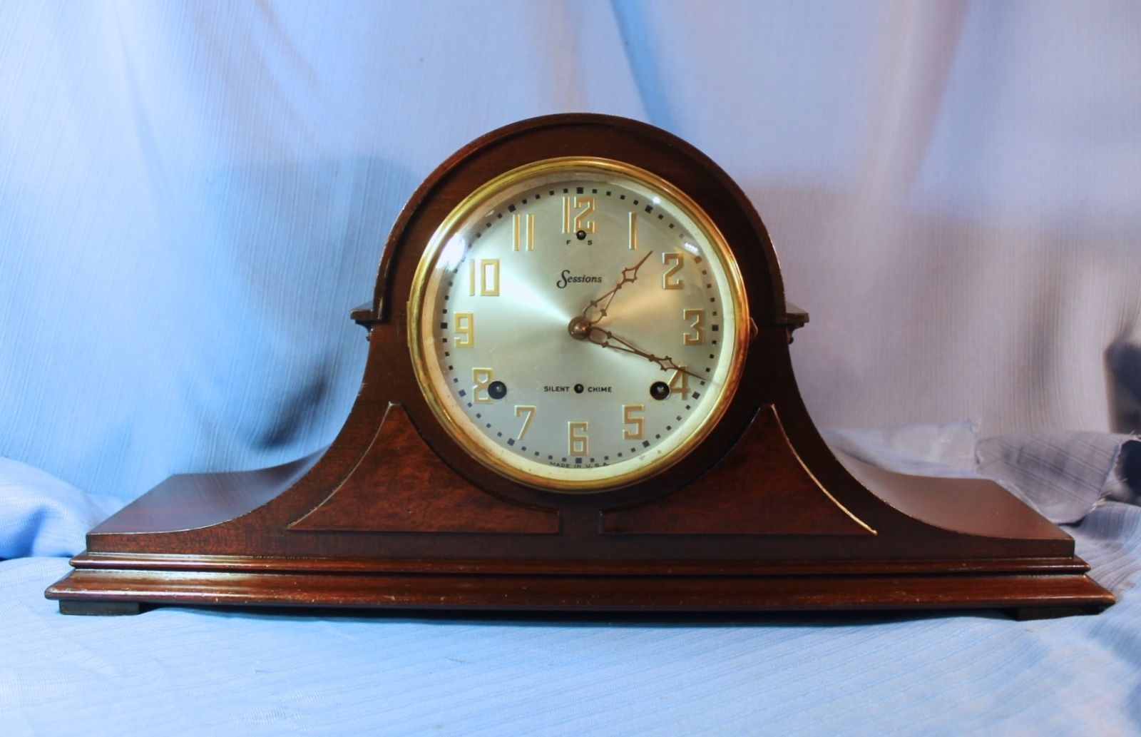 SESSIONS RARE ANTIQUE MANTLE CLOCK WESTMINSTER CHIMES 100 ORIGINAL SESSIONS RARE ANTIQUE MANTLE CLOCK WESTMINSTER CHIMES 100 ORIGINAL