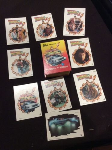 1989 Back To The Future 2 Trading Cards -- Antique Price Guide Details Page