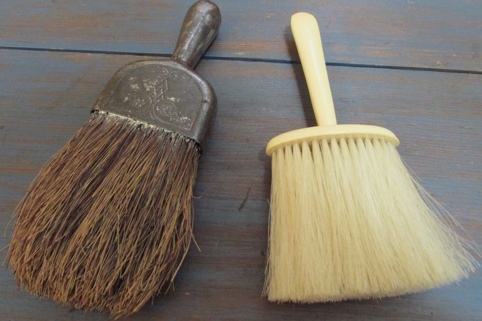 Two Antique Primitive Brushes, Country, Farm House, Cabin, Vintage ...