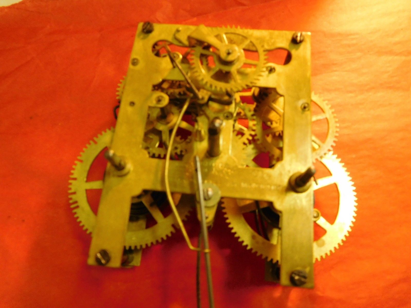 ANTIQUE WATERBURY 30 HOUR MANTEL CLOCK MOVEMENT -- Antique Price Guide ...