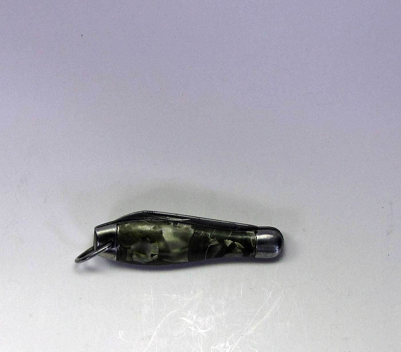 Hammer Brand Bowling Pin Shape Green Key Chain Size 1 Blade Vintage ...