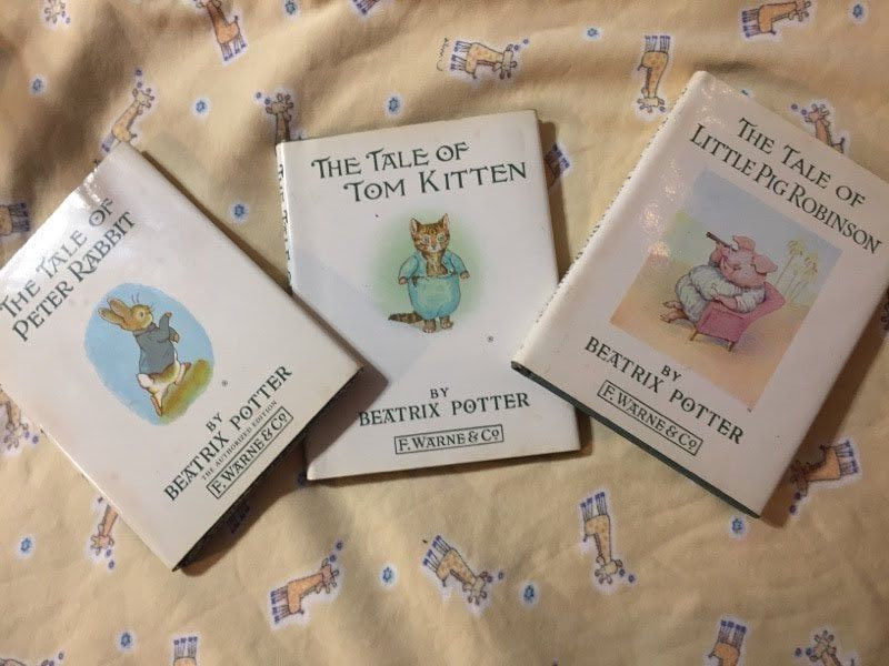 The Tale of Peter Rabbit Tom Kitten Little Pig Robinson Beatrix Potter ...