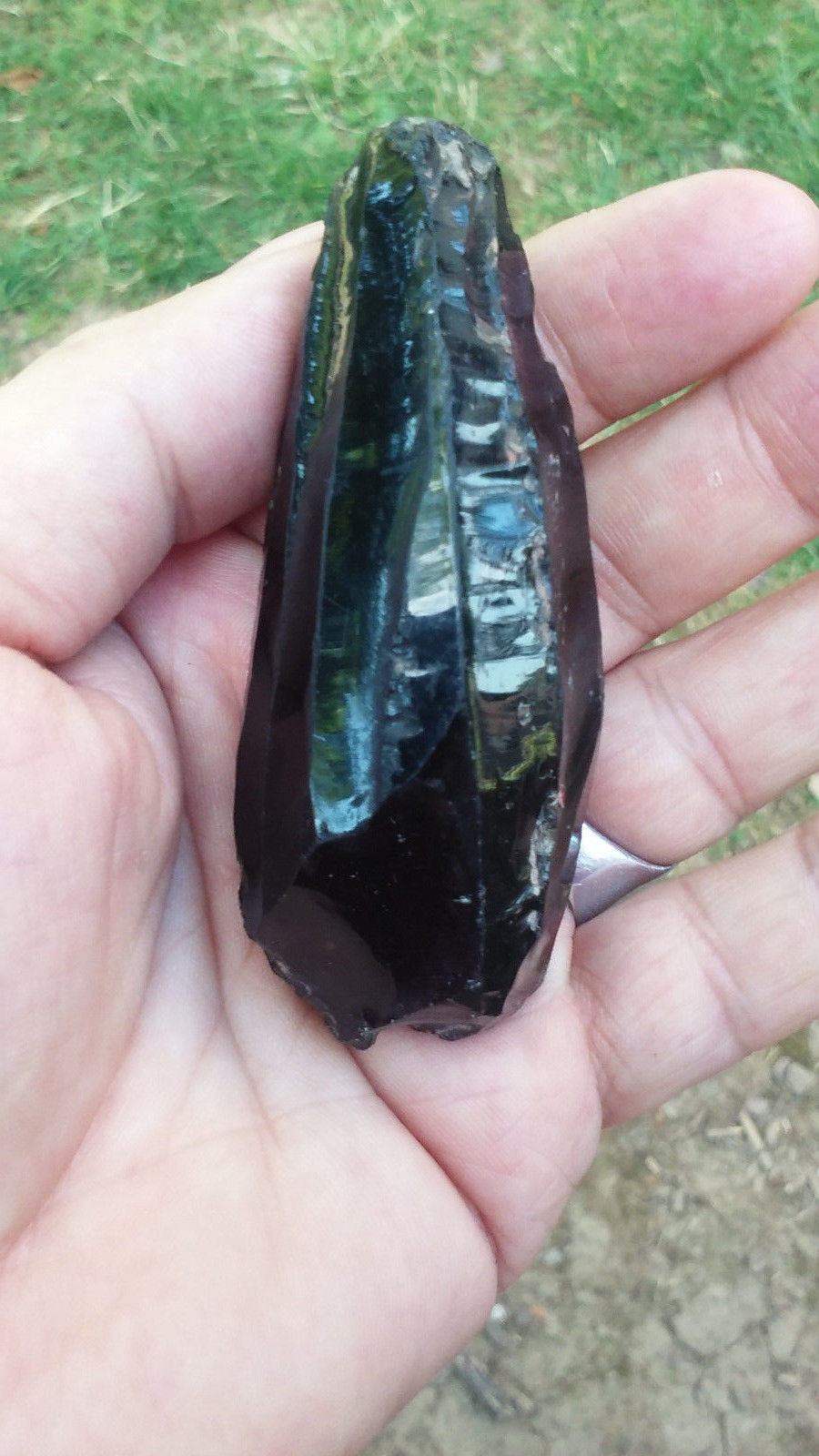 Mayan Obsidian Core PreColumbian Belize AUTHENTIC! -- Antique Price ... Mayan Obsidian Core PreColumbian Belize AUTHENTIC! -- Antique Price ...
