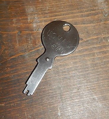 Antique US Post Office Department POD Street Mail Letter Box Padlock ...
