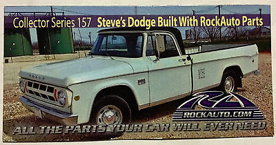 RockAuto Fridge Tool Chest Magnet Collector Series #157 Dodge D100 ...