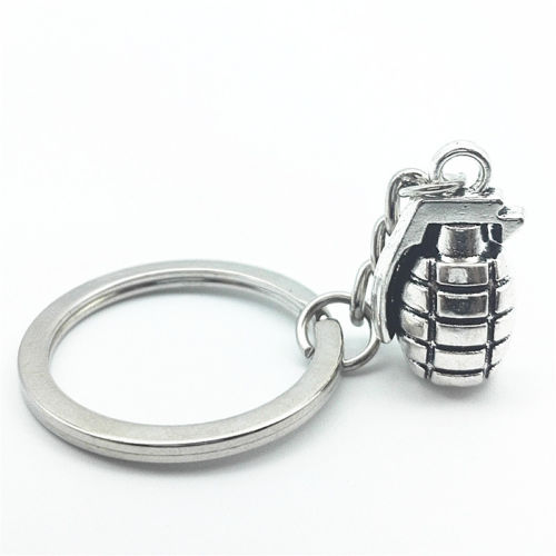 Daily Life Inspired New Antique silver 3D Military Grenade Pendant ...