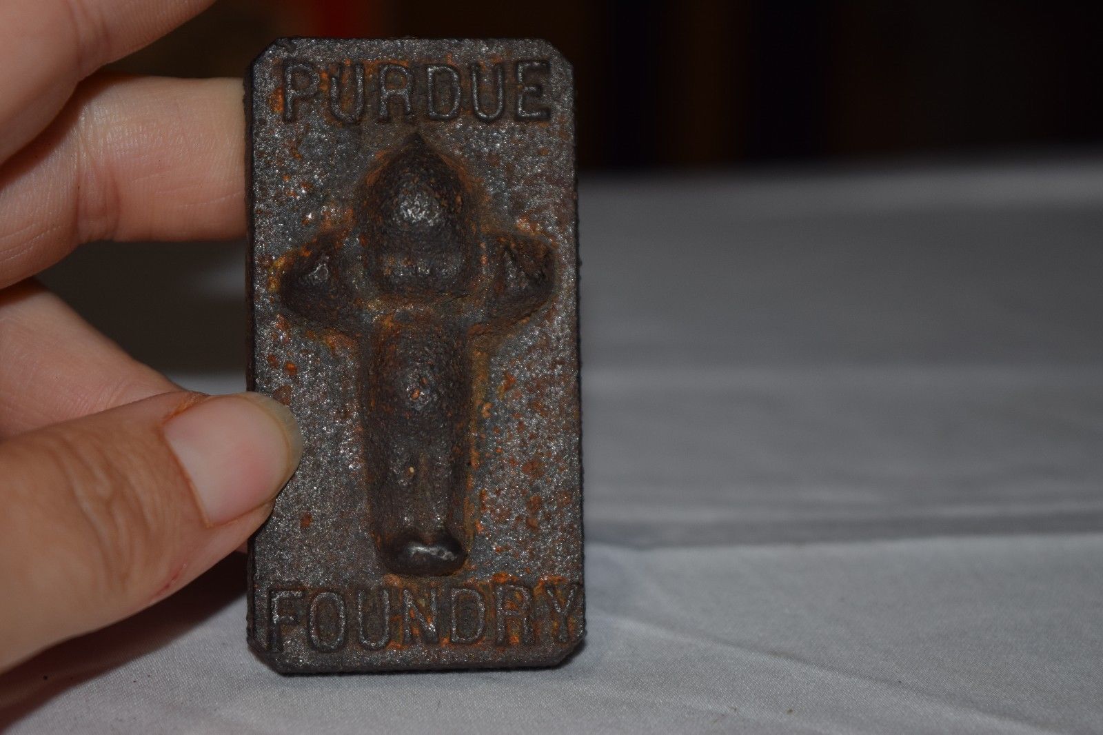 Antique Vintage Cast Iron Purdue Foundry Kewpie Doll Paperweight -- Antique Price Guide Details Page