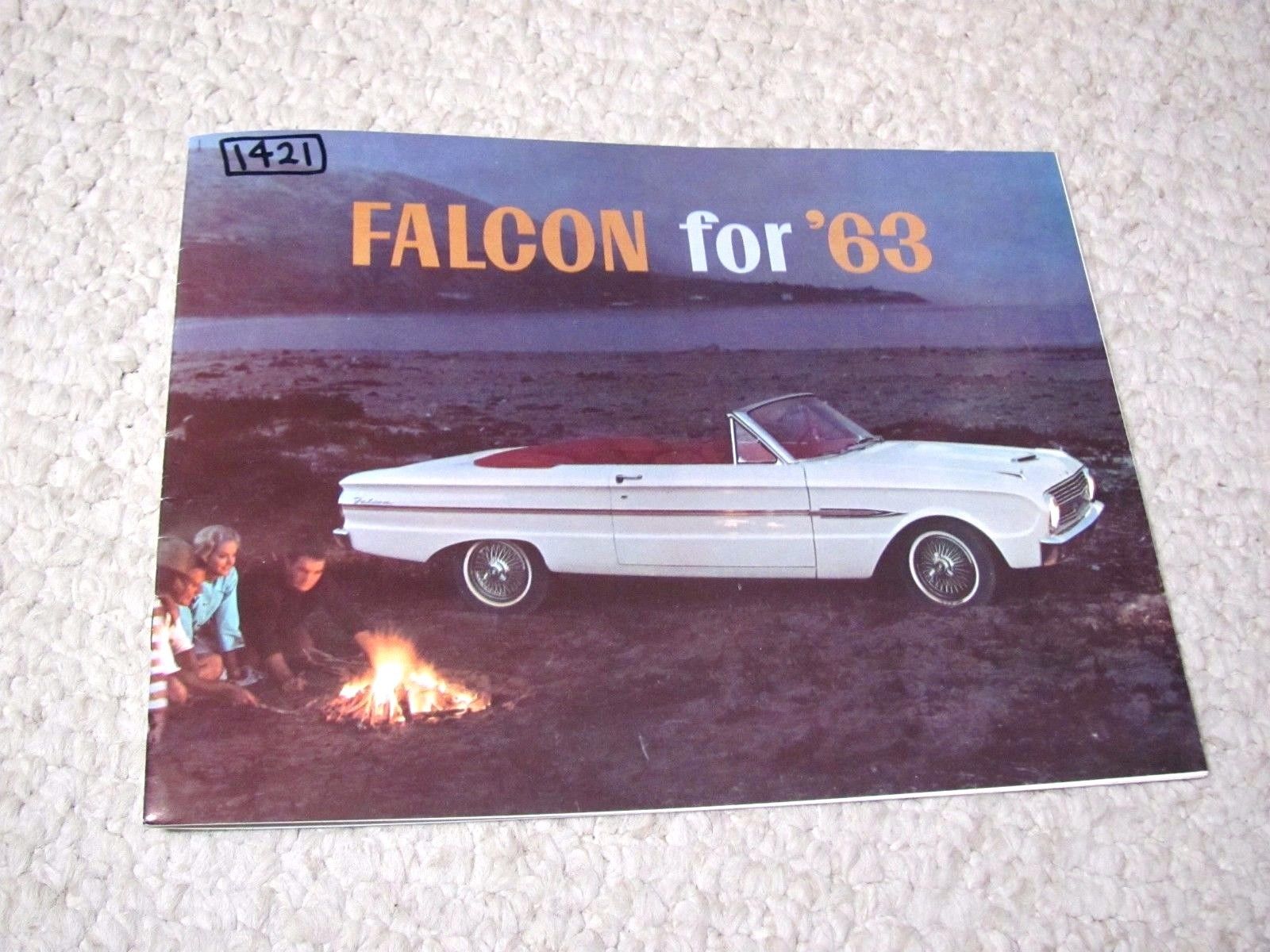 1963 CANADIAN FORD FALCON SALES BROCHURE.. -- Antique Price Guide Details Page