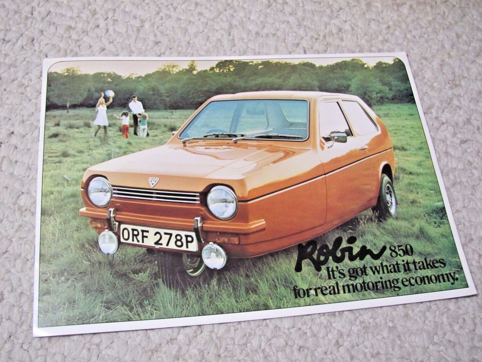 1975 RELIANT ROBIN 850 (UK) SALES BROCHURE... -- Antique Price Guide ...