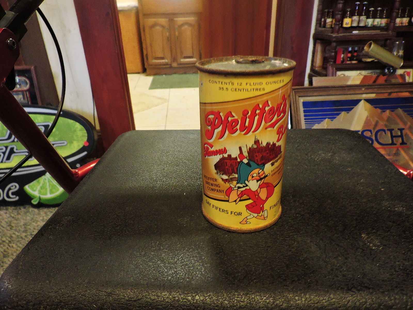 pfeiffers flat top beer can pfeiffer brewing detroit mi -- Antique ... pfeiffers flat top beer can pfeiffer brewing detroit mi -- Antique ...
