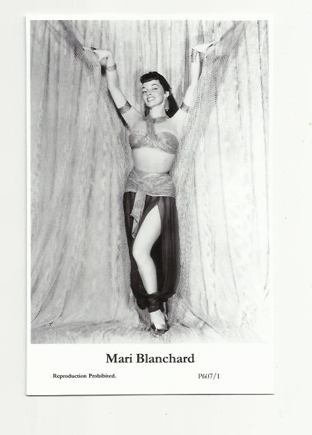 N160) MARI BLANCHARD SWIFTSURE (P607/1) PHOTO POSTCARD FILM STAR PIN UP -- Antique Price Guide ...