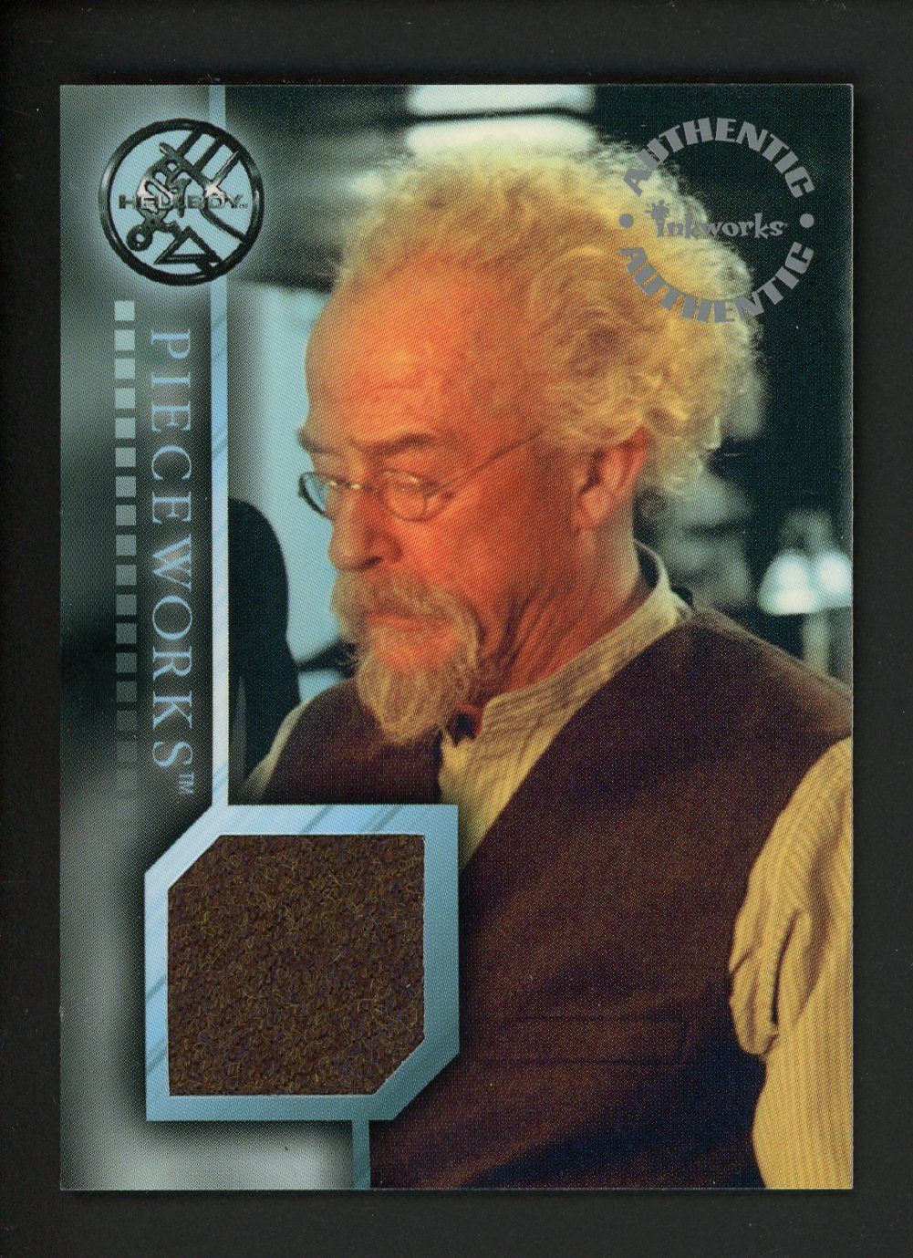 2004 INKworks Pieceworks HellBoy John Hurt as Professor Broom Vest ...