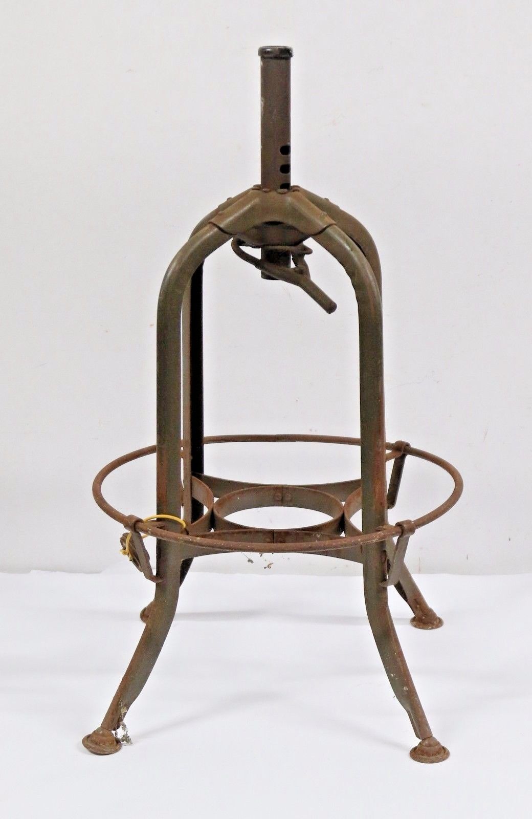 VTG TOLEDO DRAFTING STOOL MACHINE AGE INDUSTRIAL STEAMPUNK UHL EUC! No ...