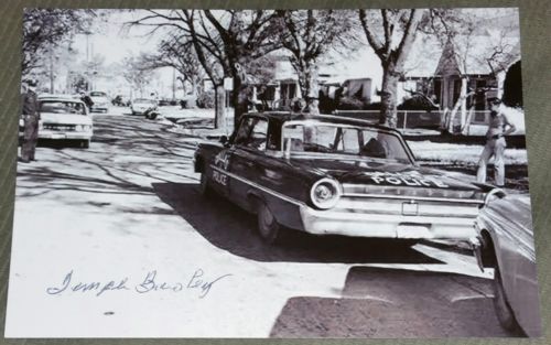 RARE TEMPLE BOWLEY SIGNED PHOTO KENNEDY ASSASSINATION JFK DALLAS JD ...