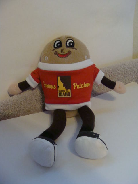 Spuddy Buddy IDAHO Famous Potatoe Plush Bean toy Doll -- Antique Price ...