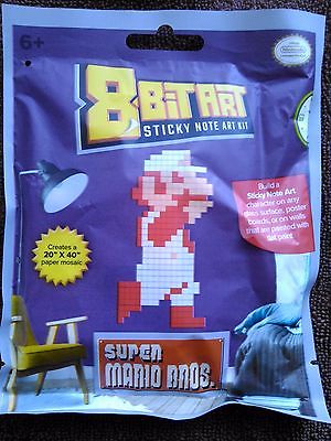 8Bit Art Kit Sticky Note SUPER MARIO BROS Nintendo Ultimate Source ...