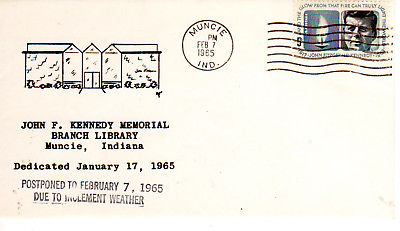 John Kennedy JFK Memorial Library Branch Dedication February 7, 1965 ...