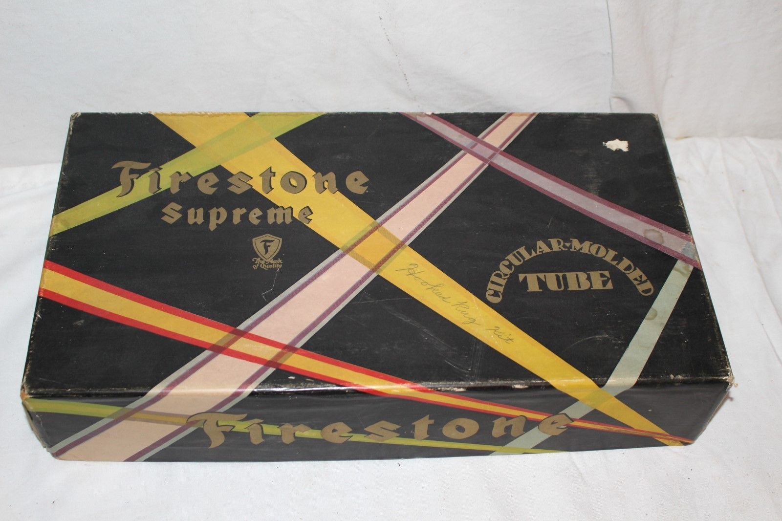 Vintage 1930''s Firestone Ford Model A Tire Tube 18" Box Gas Station ...