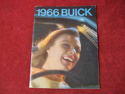 1966 Buick Full Line Brochure Showroom Salesman Dealership Original Old ...