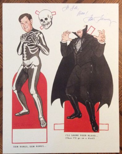 Paper Doll Convention Exclusive Its Halloween Time Tom Tierney