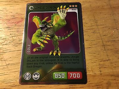 Panini Invizimals - Gold Trading Card- Number 327 - Jungle Dragon ...