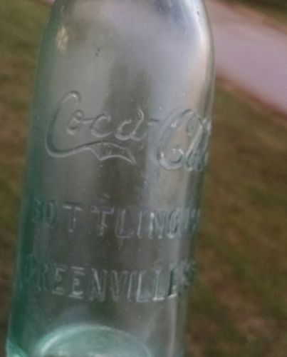 Coca Cola Straight Side Greenville SC South Carolina Soda Bottle Coke ... Coca Cola Straight Side Greenville SC South Carolina Soda Bottle Coke ...