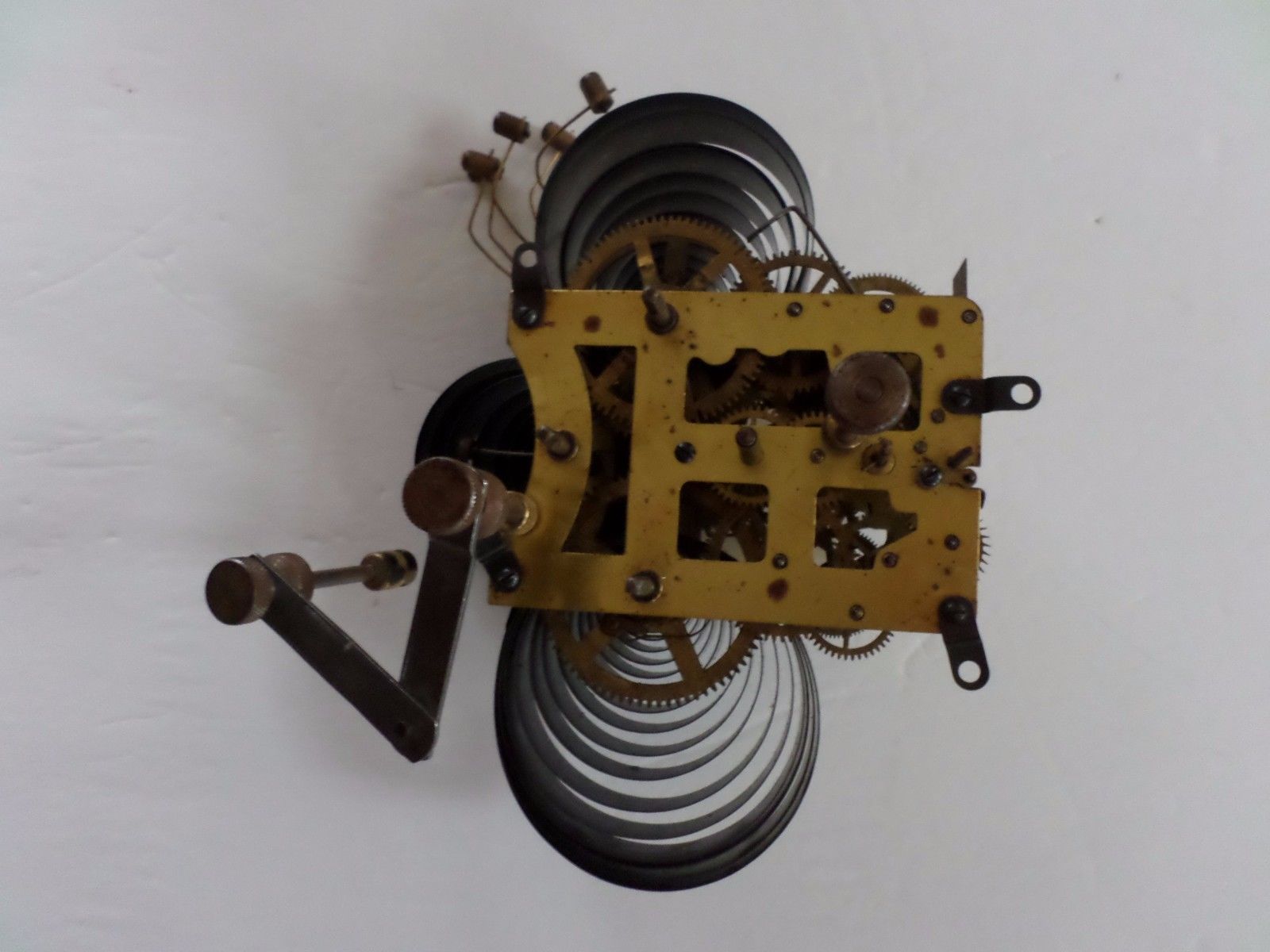 ANTIQUE LARGE WATERBURY BRASS CLOCK MOVEMENT -- Antique Price Guide ...