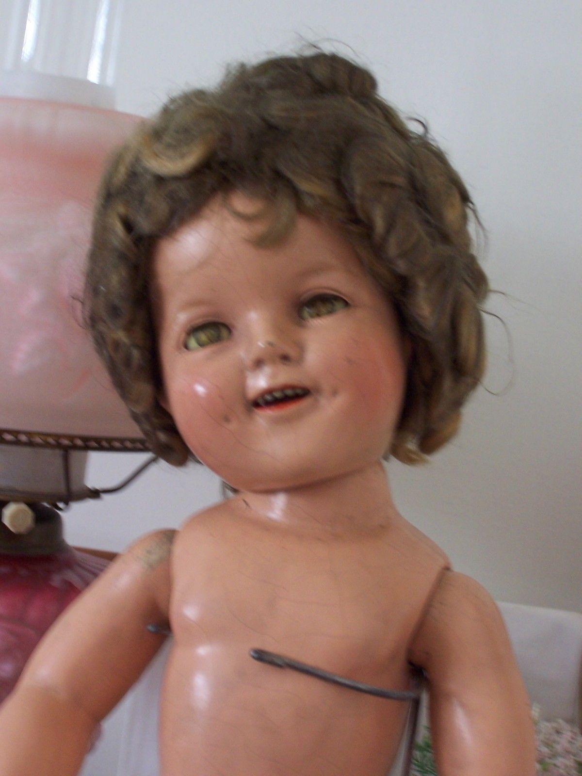 Antique Shirley Temple Composition Doll 20 Antique Shirley Temple Composition Doll 20