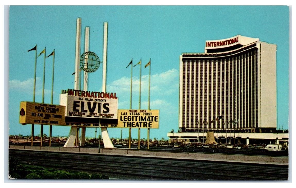 Elvis Presley August 1969 At The International Hotel Las Vegas Nv