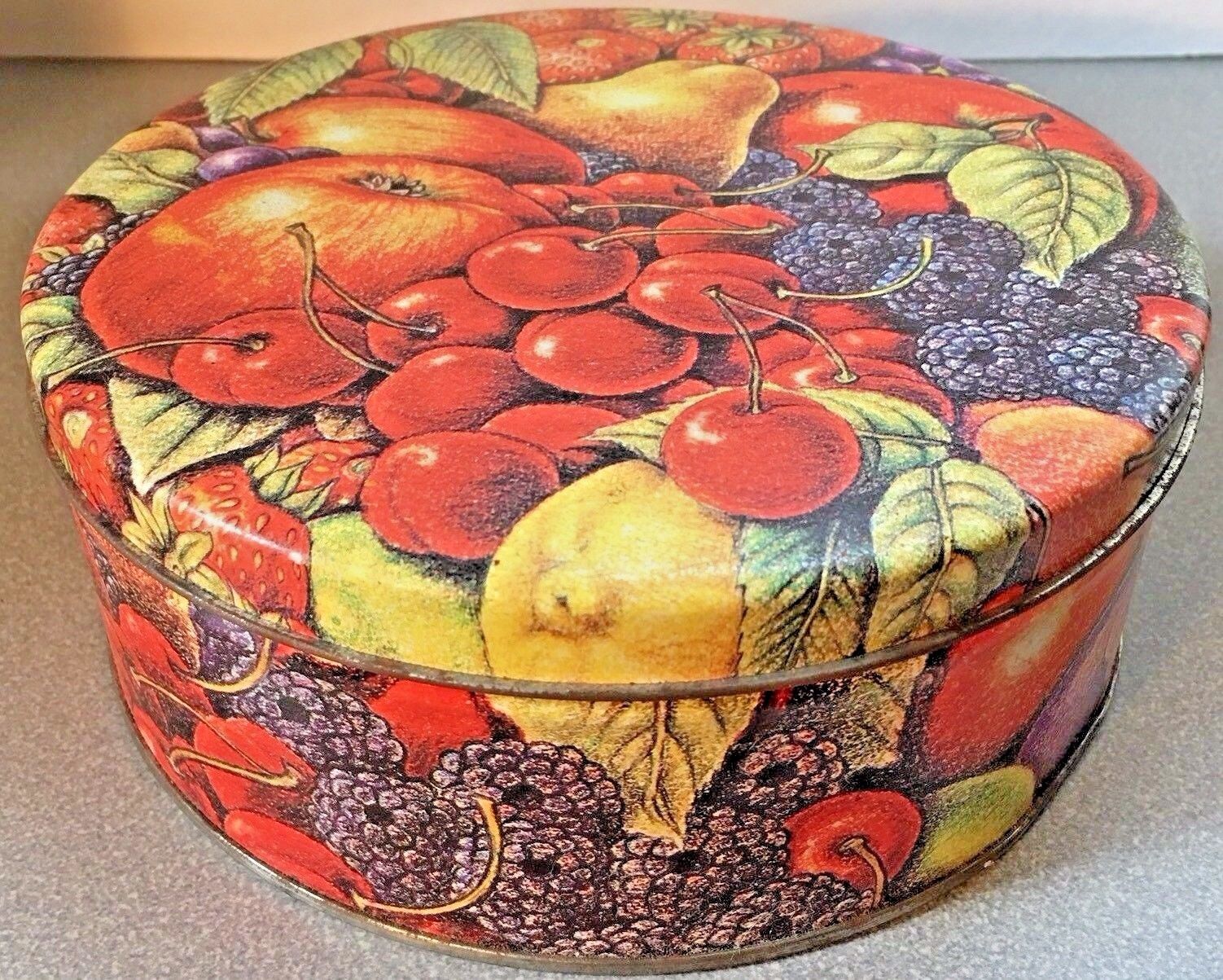 FRUIT Tin apples, pears, strawberries, cherries, blackberries, grapes ...