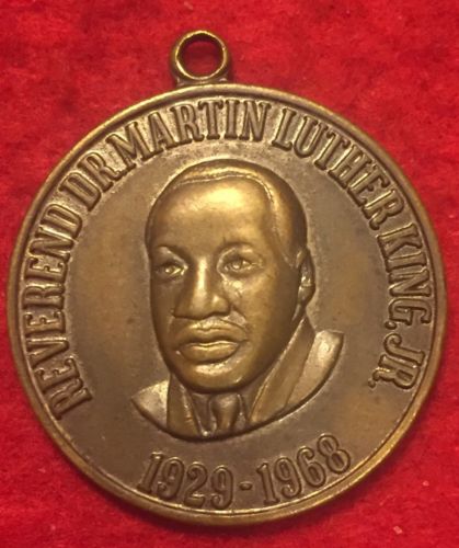 1964 Brass Bronze MLK Martin Luther King Jr Medal Token Coin -- Antique ...