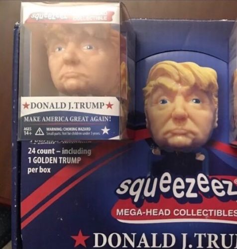 (1) President Donald J. Trump SqueezeEz Big Head-Doll Stress Ball Toy ...