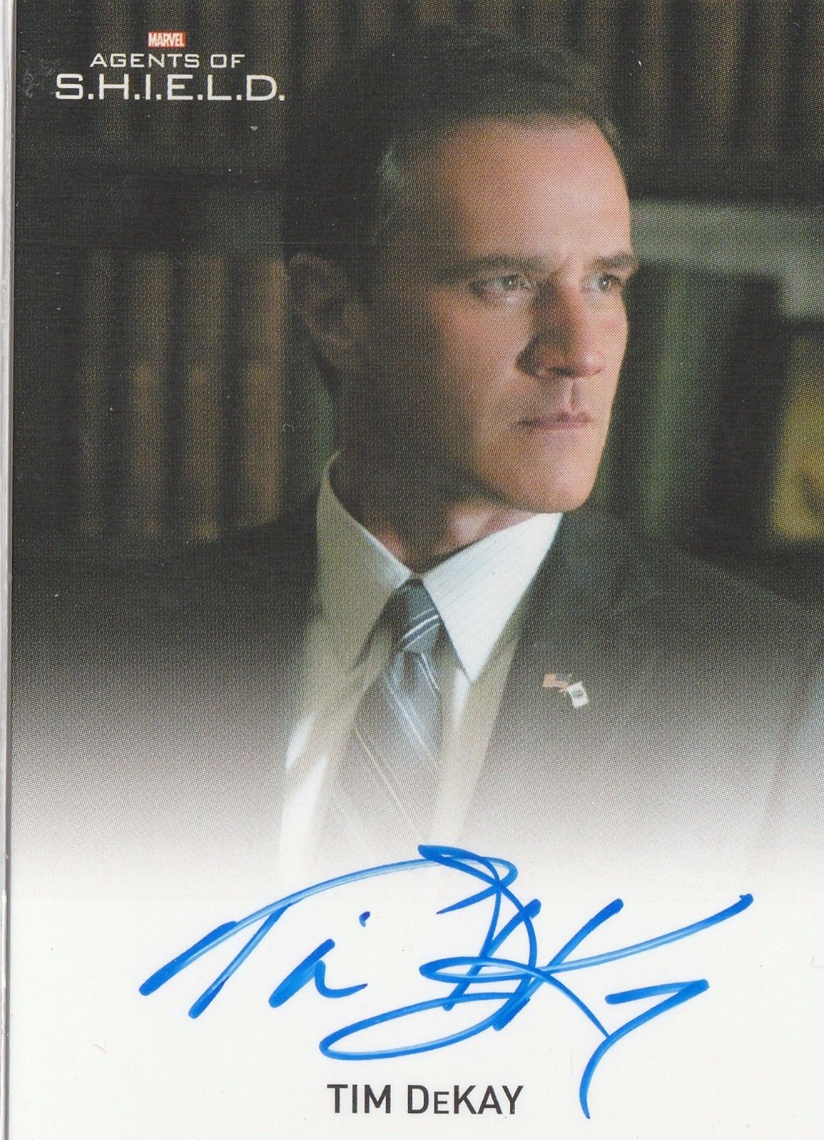 2015 MARVEL AGENTS OF SHIELD AUTO TIM DEKAY AS SENATOR CHRISTIAN WARD ...