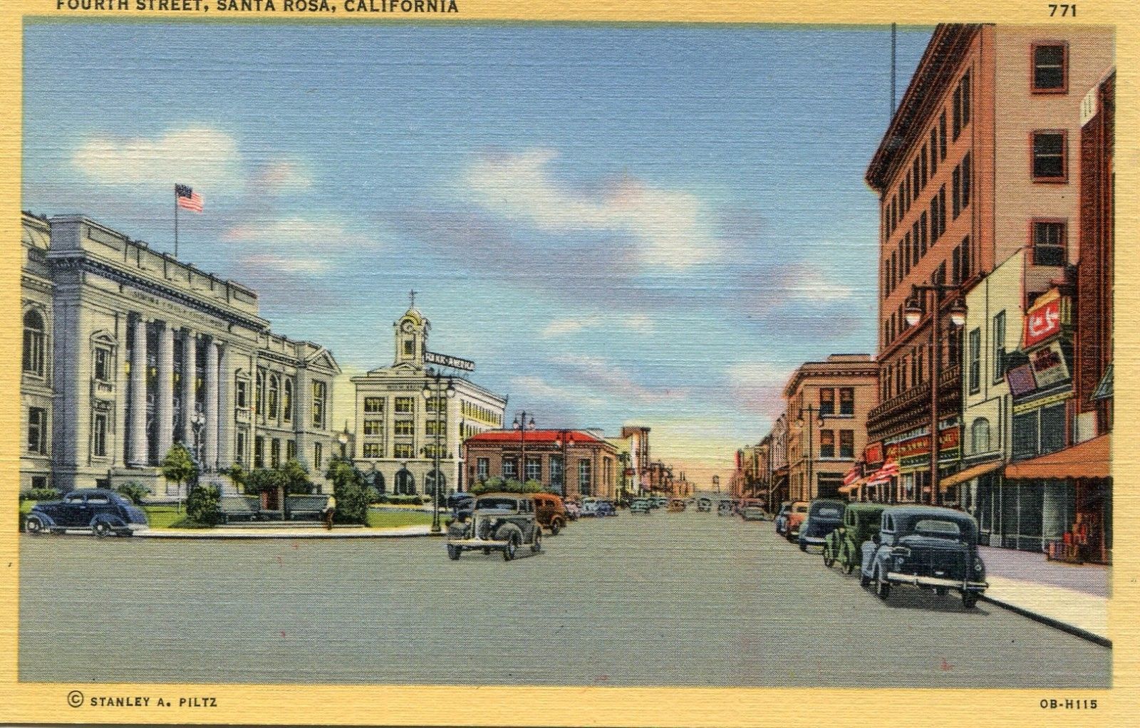 Santa Rosa, California, Fourth Street -- Antique Price Guide Details Page