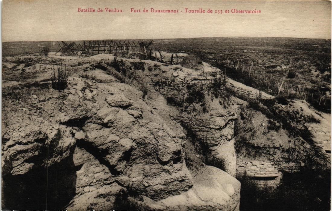 DR JIM STAMPS DESTROYED COUNTRYSIDE WORLD WAR I BATTLE OF VERDUN FRANCE ...