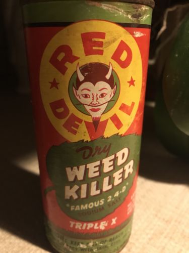 Vintage Red Devil Weed Killer Never Opened -- Antique Price Guide ...