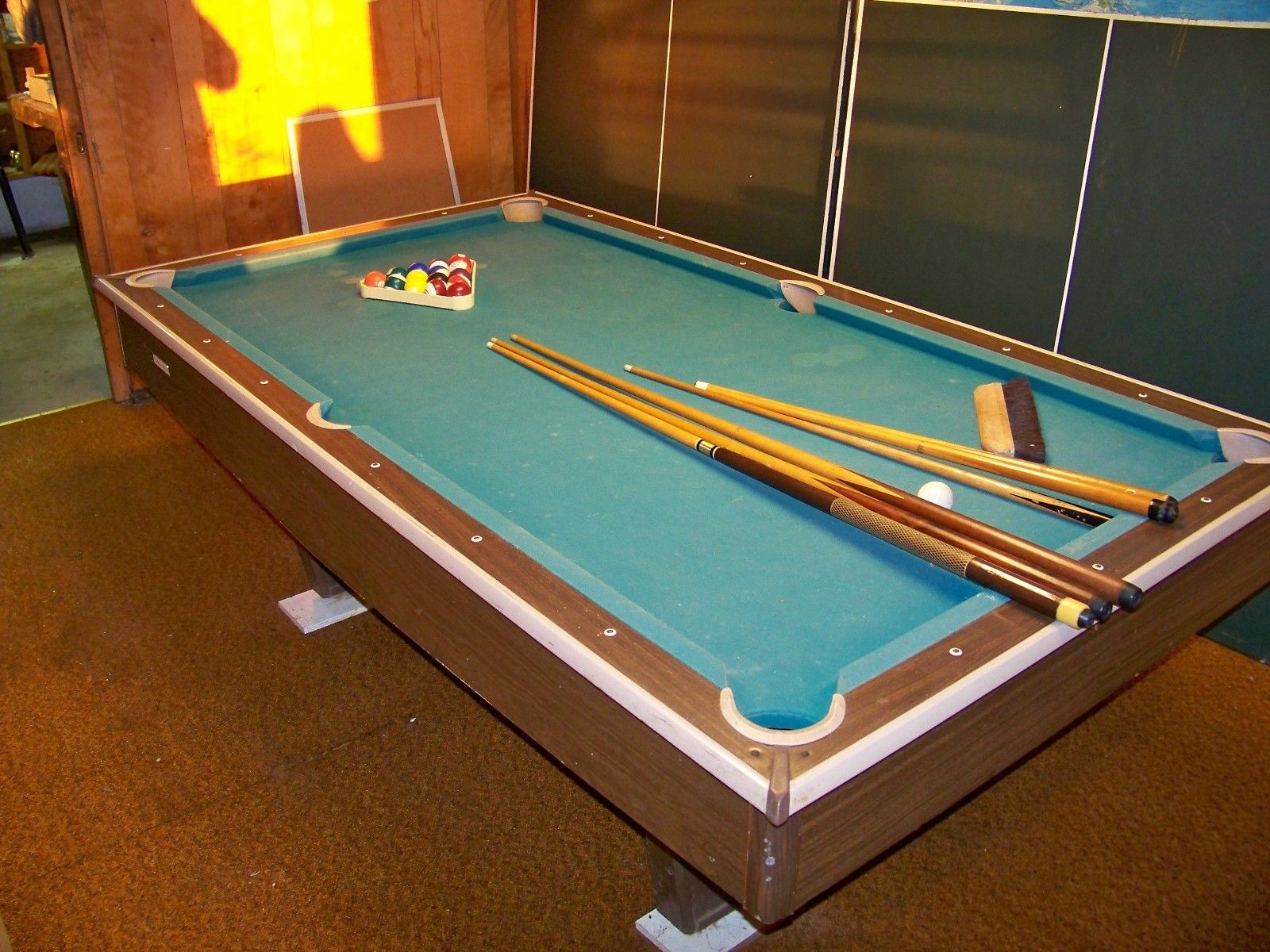 Frederick Willis Pool table -- Antique Price Guide Details Page