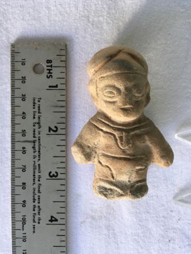 Genuine Pre Columbian Figure Aztec Teotihuacan Mayan Olmec Toltec ...