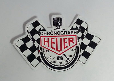 Tag HEUER Chronograph Stickers Logo Racing Monaco Turbo Car Decal JDM ...