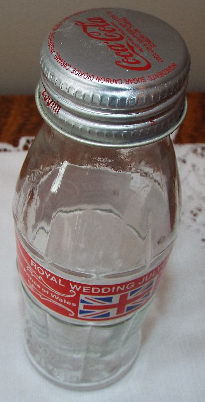 Vintage Royal Wedding July 29 1981 Charles & Diana Coca Cola 250 ml ... Vintage Royal Wedding July 29 1981 Charles & Diana Coca Cola 250 ml ...