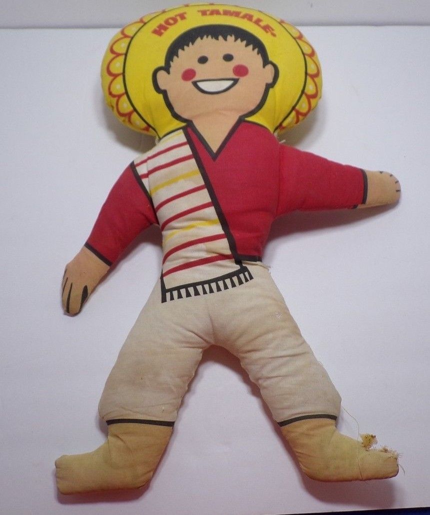 Doll Cloth Hot Tamale Kid Cloth Stuffed Dolls Vintage Collectible ...