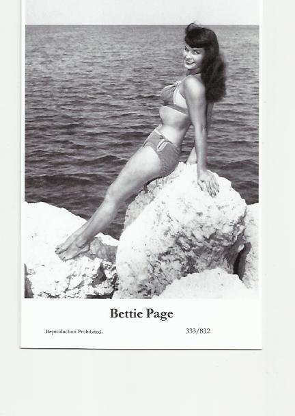 N215) BETTIE PAGE SWIFTSURE (333/832) PHOTO POSTCARD FILM STAR PIN UP GLAMOUR -- Antique Price ...