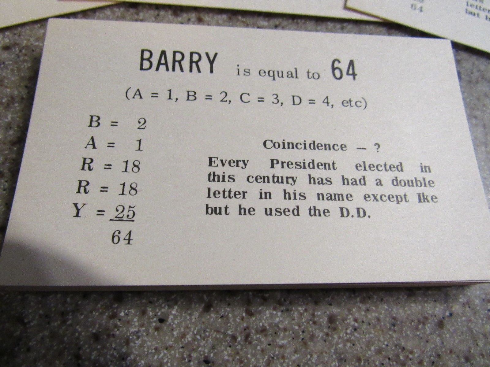BARRY GOLDWATER! - Set of 25, 1964, Barry=64, Republican Party ...