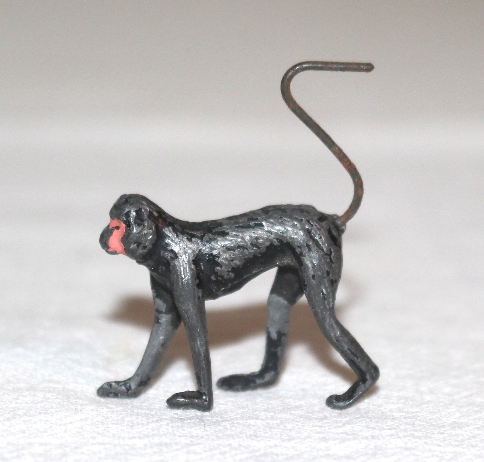 Miniature Lead Monkey. 1920s. W. Britain, United Kingdom. Village Scene ...
