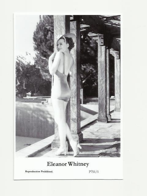 N222) ELEANOR WHITNEY SWIFTSURE (P751/1) PHOTO POSTCARD FILM STAR PIN UP -- Antique Price Guide ...
