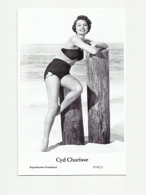 N222) CYD CHARISSE SWIFTSURE (P749/3) PHOTO POSTCARD FILM STAR PIN UP -- Antique Price Guide ...