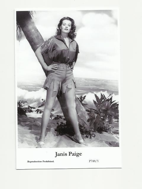 N222) JANIS PAIGE SWIFTSURE (P748/3) PHOTO POSTCARD FILM STAR PIN UP -- Antique Price Guide ...