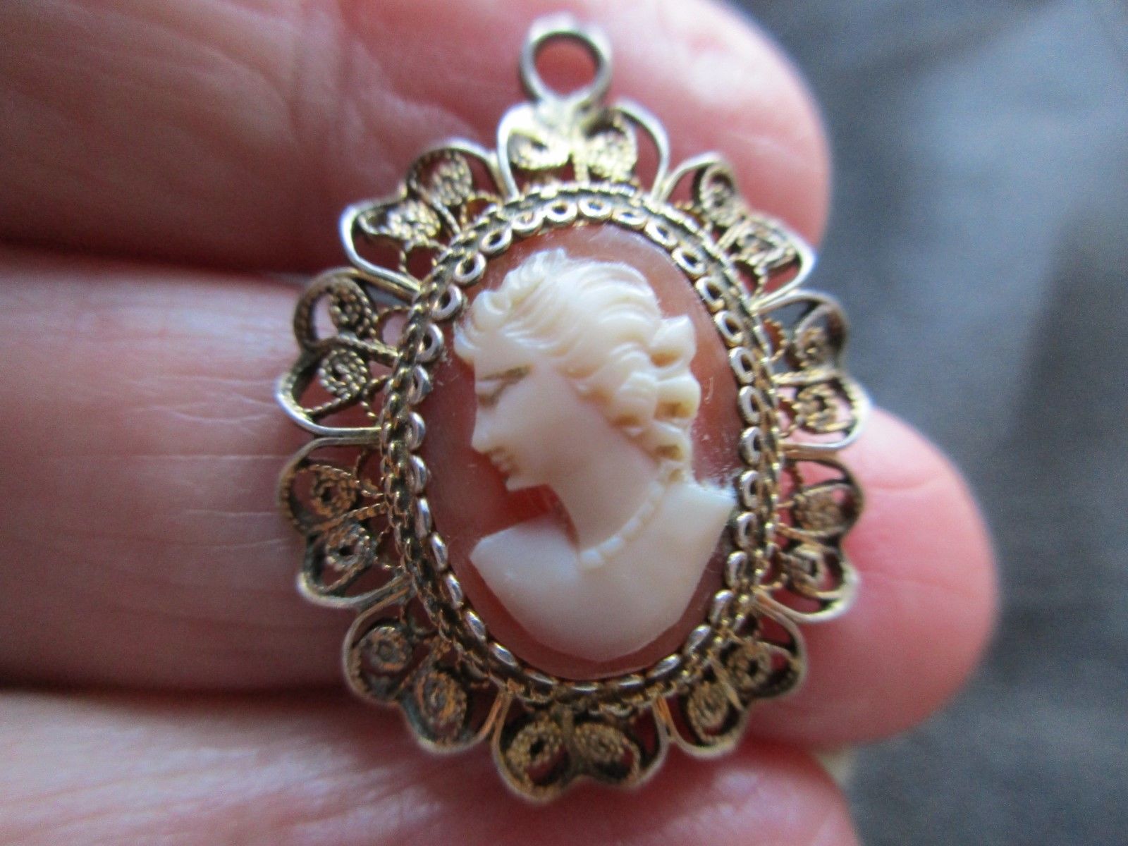 ANTIQUE VINTAGE VICTORIAN ART NOUVEAU 800 SILVER SHELL CAMEO FOB CHARM ... ANTIQUE VINTAGE VICTORIAN ART NOUVEAU 800 SILVER SHELL CAMEO FOB CHARM ...