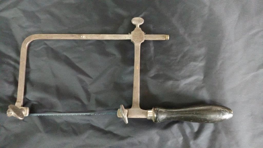 Early antique German made Dixon jewelers fret/coping saw #14 Unique and ...