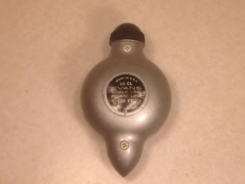 Vintage Evans 100 Ft. Chalk Line Plumb Line -- Antique Price Guide ...